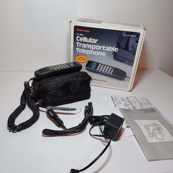 Radio Shack | Other | Vintage Radio Shack Cellular Transportable ...